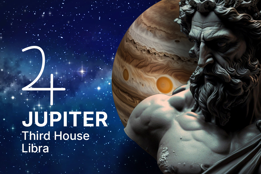 Jupiter in Third House in Libra: Expansive Communication
