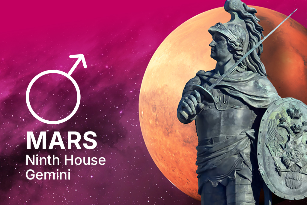 Mars in 9th House in Gemini: Curious Intellectual Exploration