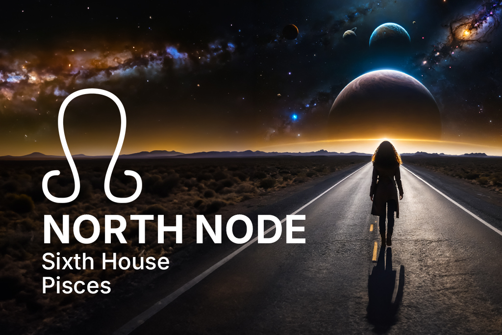 Transformative Energy of North node in Sixth House in Pisces