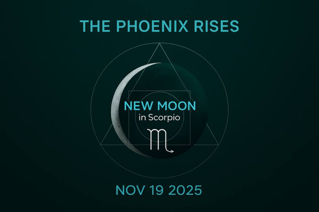 New Moon in Scorpio — November 19, 2025 The Phoenix Rises - AstroYou
